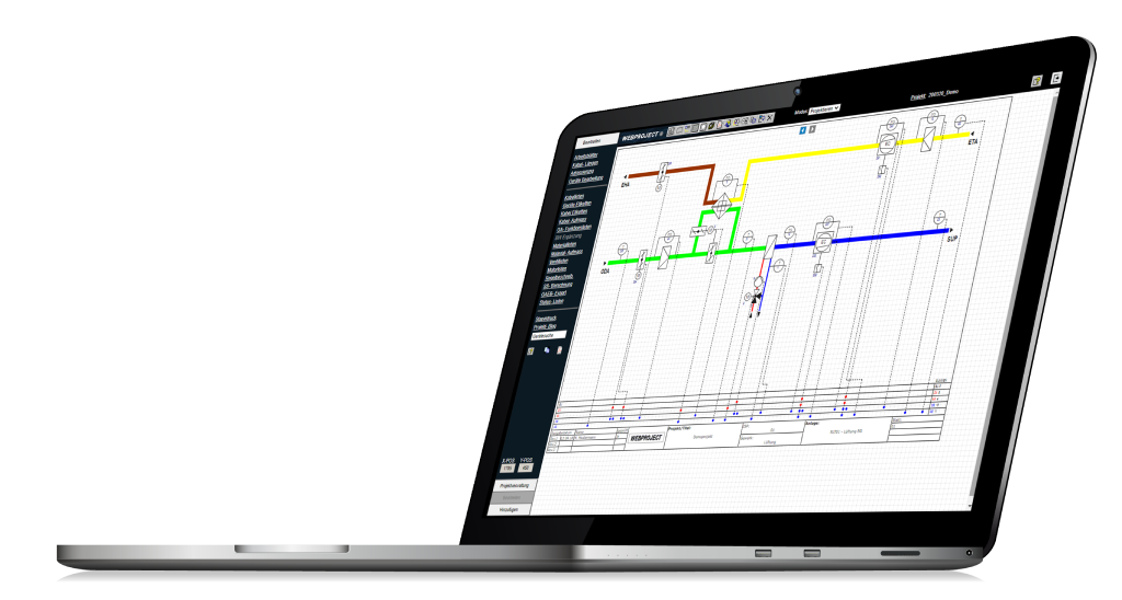 Gebäudeautomation planen | MSR-Planungstool | WEBPROJECT
